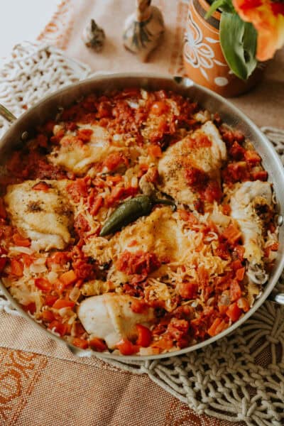 Arroz con Pollo (Mexican Chicken and Rice Recipe)