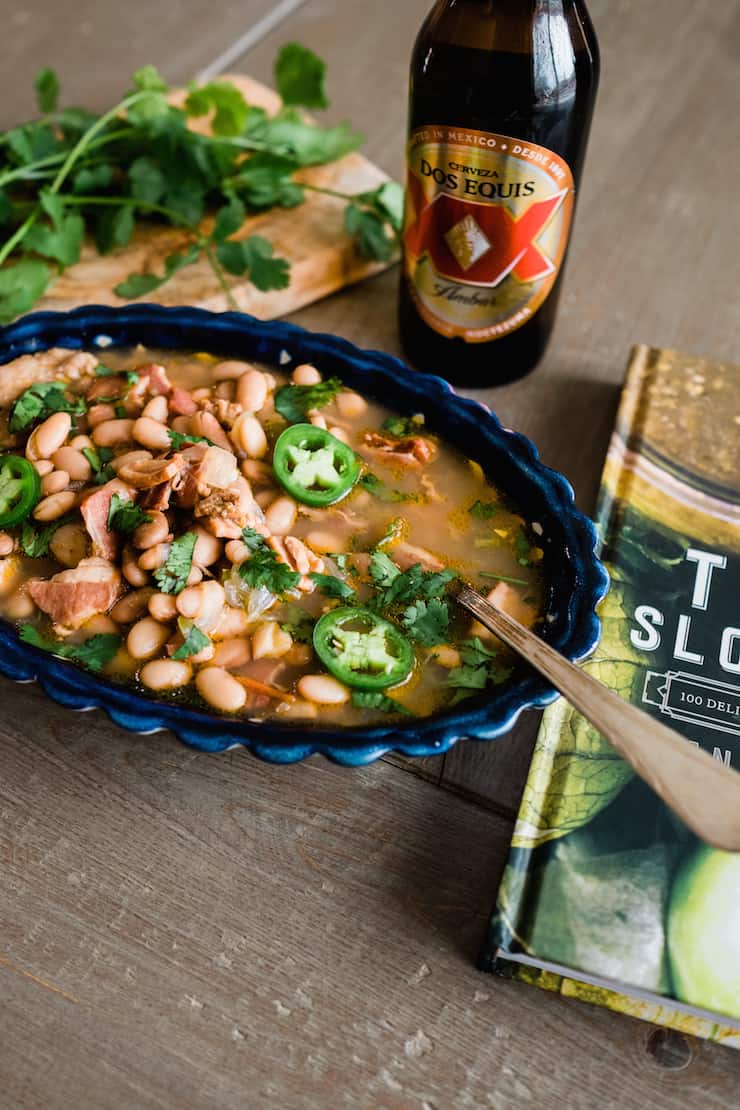 Slow Cooker Borracho Beans - Muy Bueno