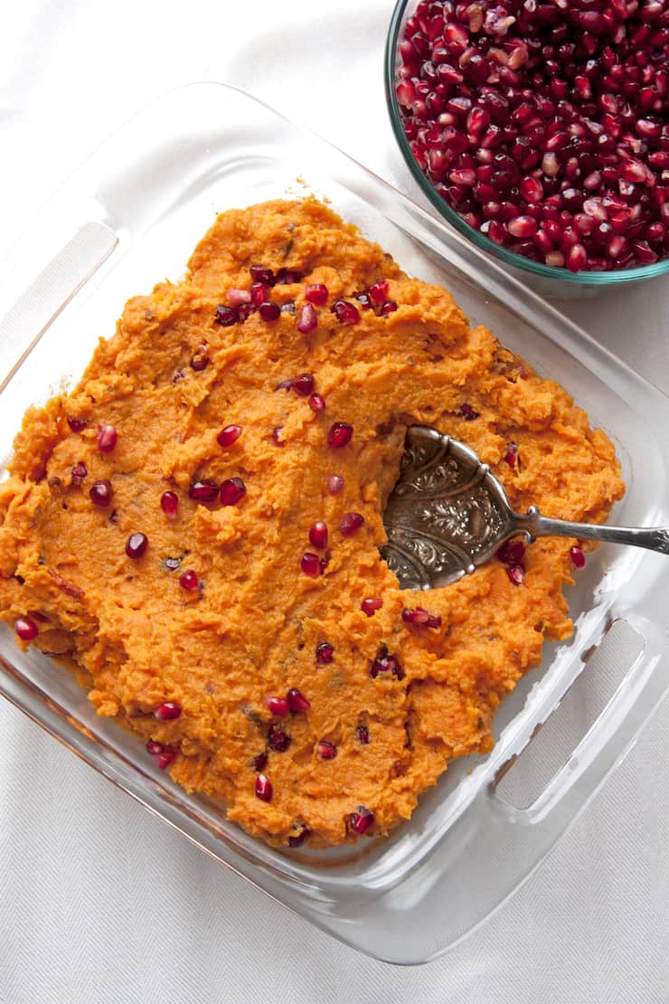 Chipotle Mashed Sweet Potatoes - Muy Bueno