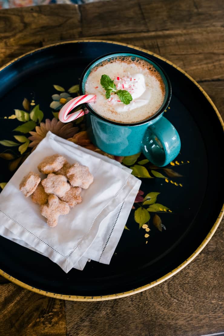 Peppermint Mexican Hot Chocolate - Muy Bueno