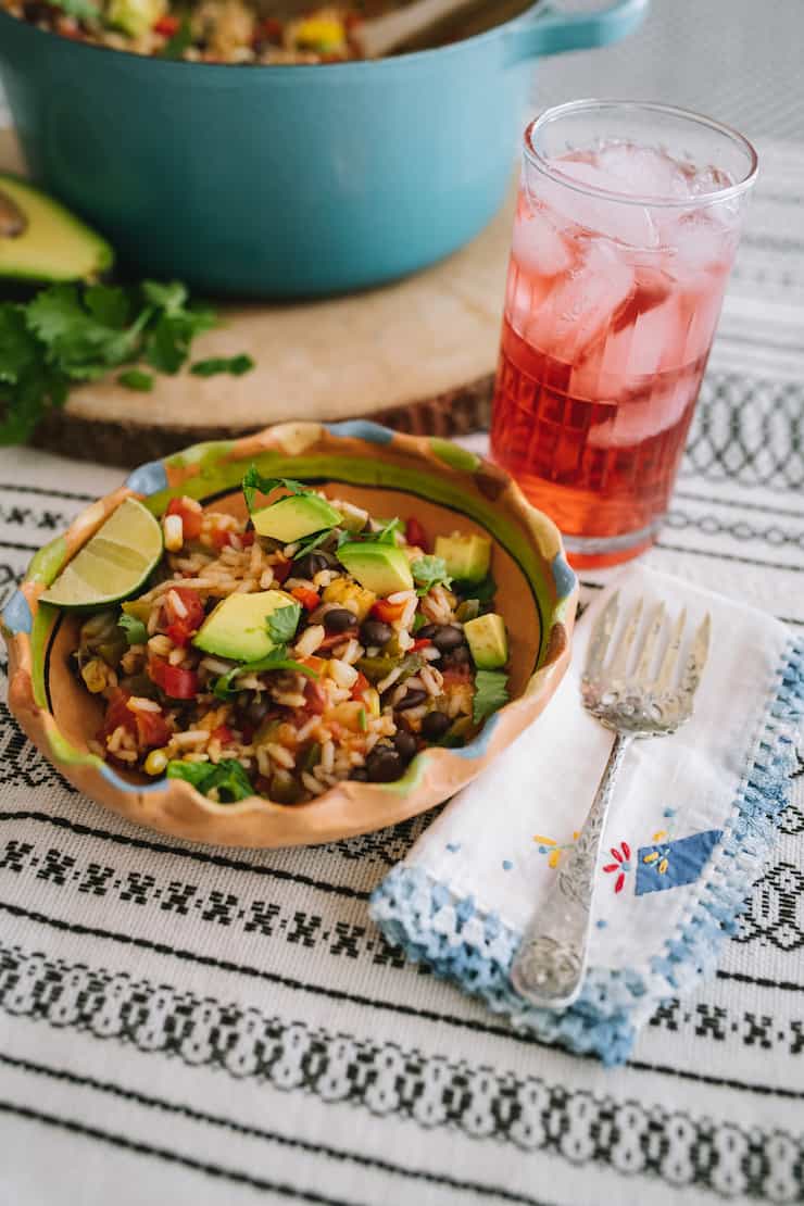 One-Pot Southwestern Rice - Muy Bueno