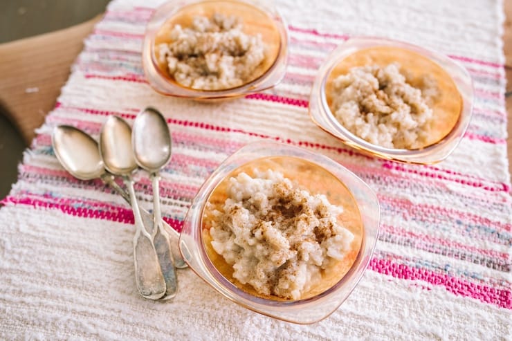Cinnamon Horchata Rice Pudding - Muy Bueno