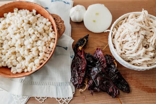 Red Chicken Pozole Recipe - Muy Bueno