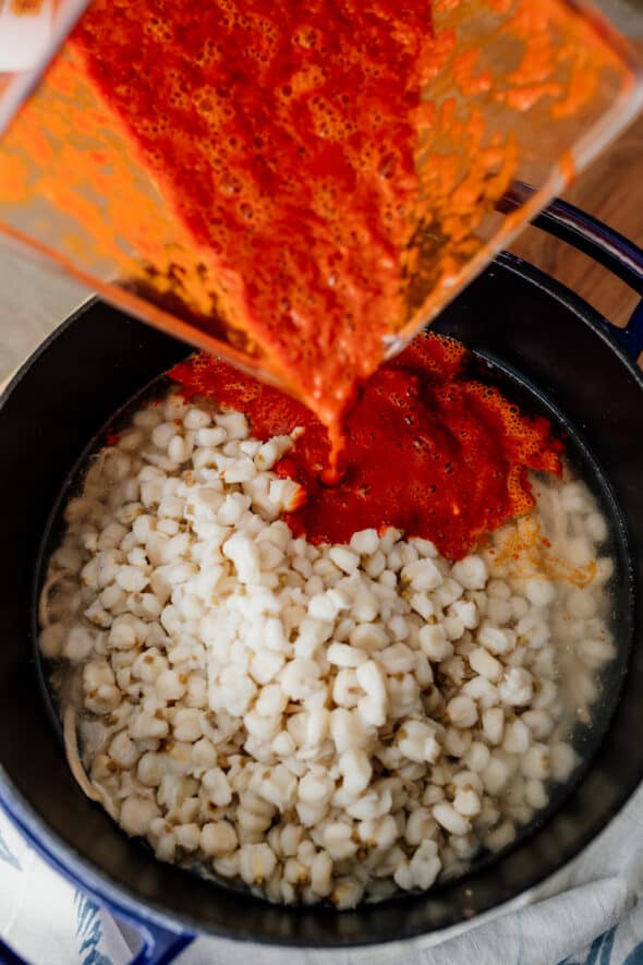 Red Chicken Pozole (Authentic Pozole Rojo Recipe)