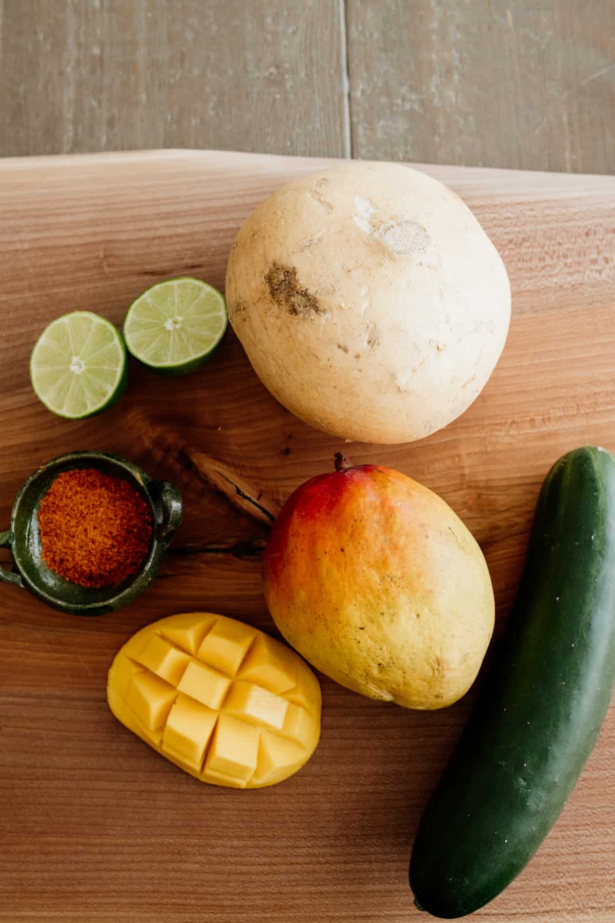 Mango, Jicama, and Cucumber Salad - Muy Bueno