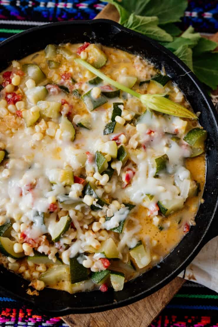 Calabacitas con Elote (Mexican Zucchini & Corn) - Muy Bueno