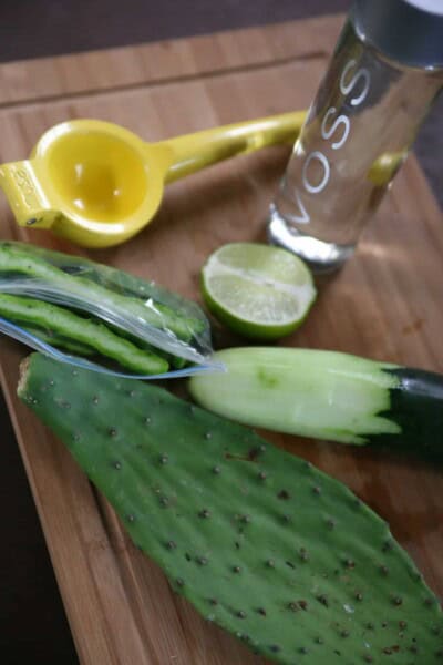 Licuado de Nopal (Cactus Smoothie) - Muy Bueno