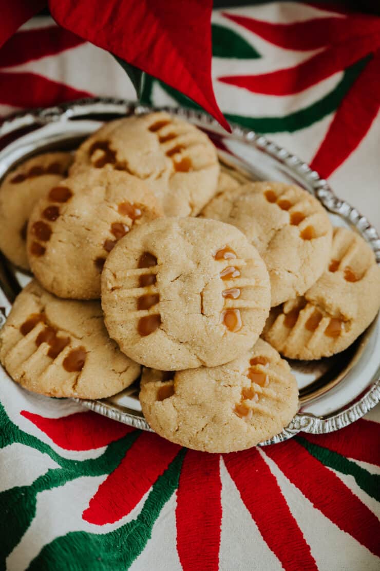 Cajeta Peanut Butter Cookies - Muy Bueno