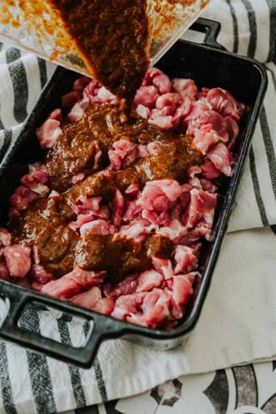Carne Adovada (New Mexico-Style Pork Stew With Red Chiles) - Muy Bueno