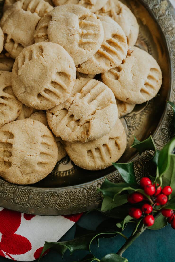 Cajeta Peanut Butter Cookies - Muy Bueno