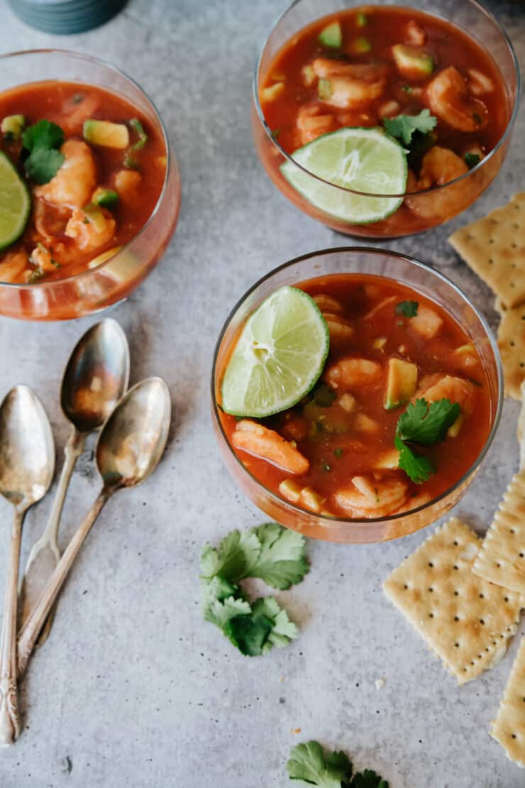 Coctel de Camarones (Mexican Shrimp Cocktail) – Easy & Refreshing